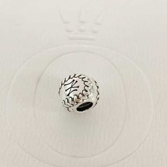 Pandora | Jewelry | Pandora New York Yankees Baseball Charm | Poshmark